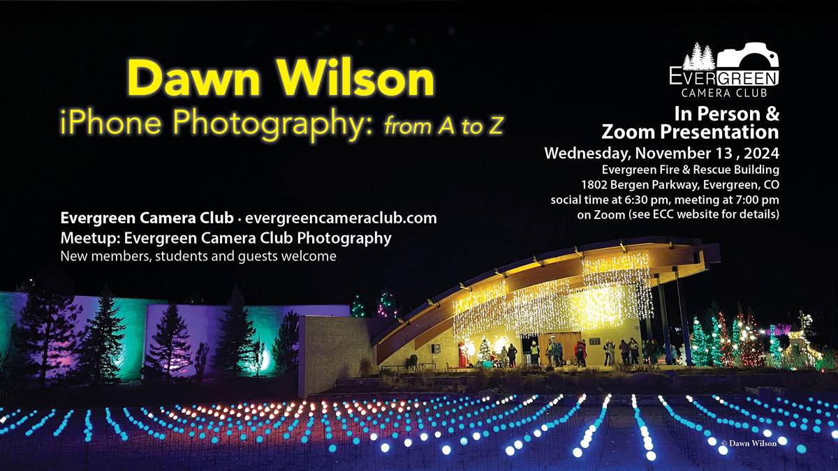 November 13th 2024 General Meeting: iPhone Photography from A to Z with ...